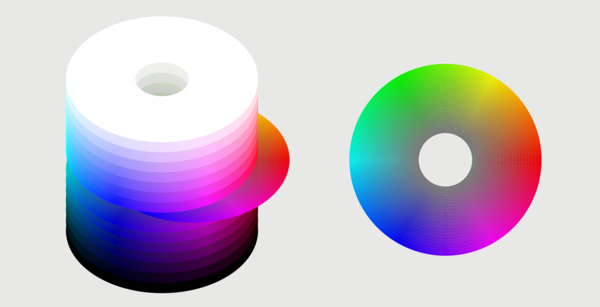 HSL Color Wheel — Python for designers