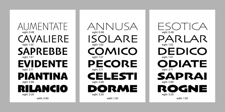 Variable Waterfall Poster #2 — Python for designers